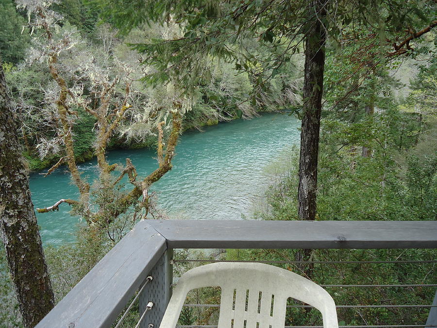 Smith River Deck View Photograph by Jonathan Ochoa - Fine Art America