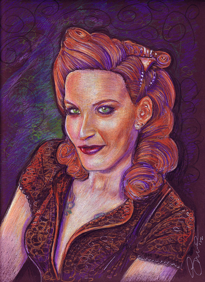 Smoldering Drawing by Robert Sherrard - Fine Art America