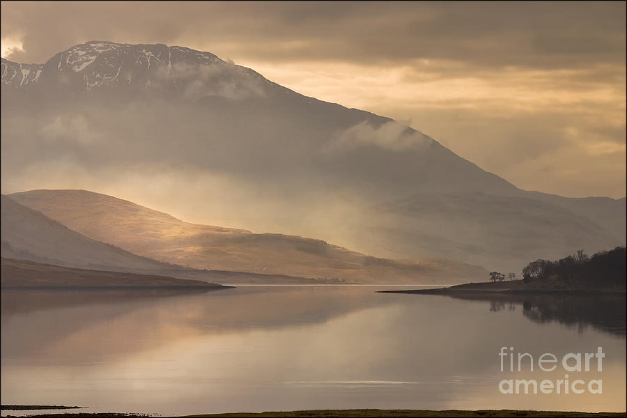 Soft Light and Mist Glen Etive Scotland. Photograph by George Hodlin ...