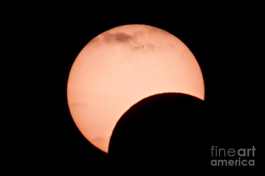 Solar Eclipse May 2012 Photograph by Wilhelmina McKittrick - Fine Art ...