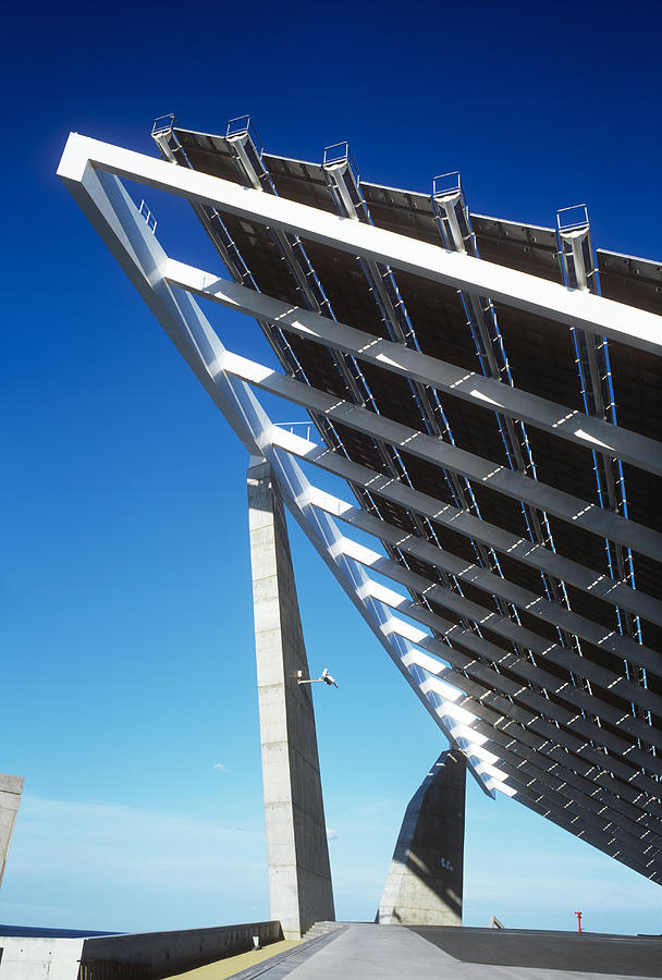 Solar Power Station Photograph by Carlos Dominguez - Fine Art America