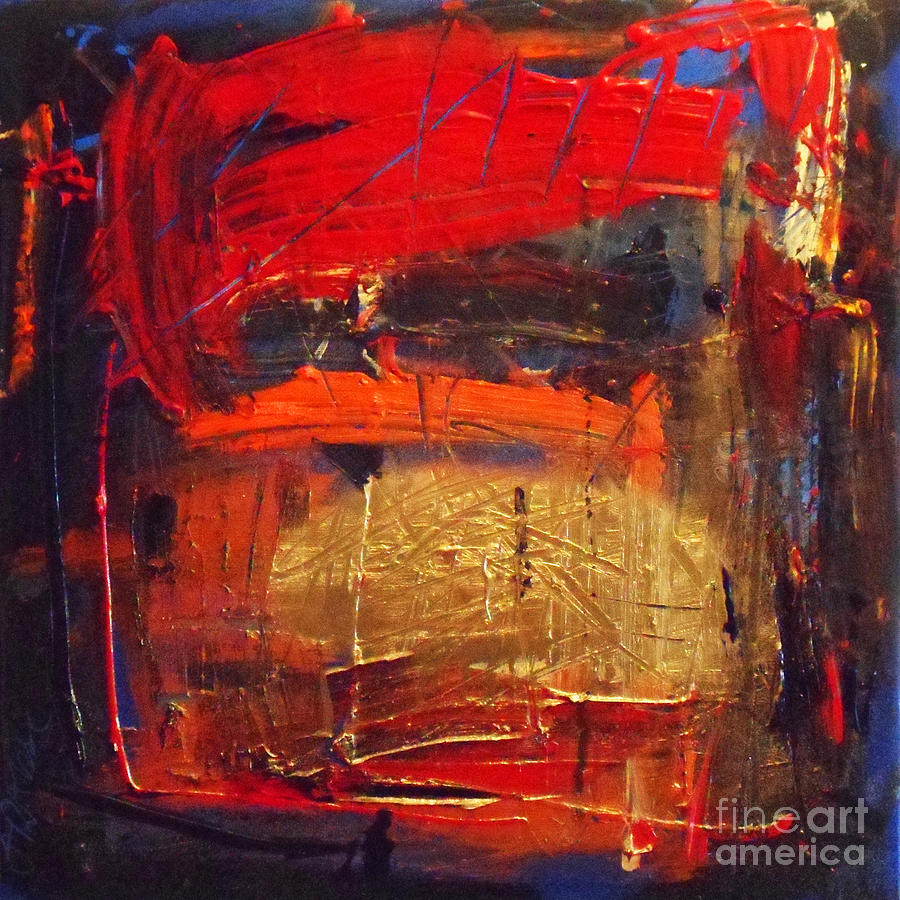 Solid Gold Easy Action 1 Painting by David Abse - Fine Art America