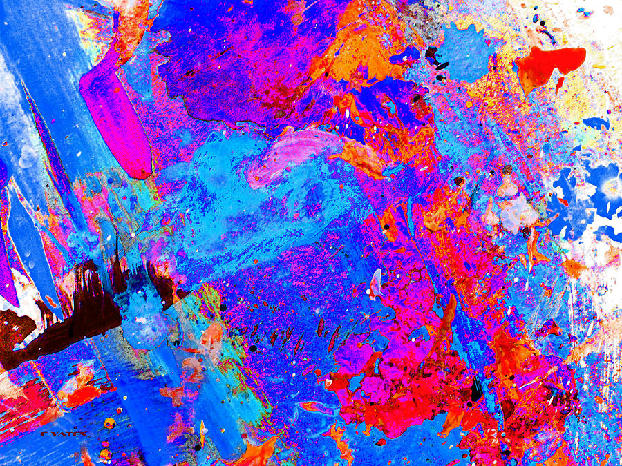 Spacetime Zero Plus One Painting by Charles Yates - Fine Art America