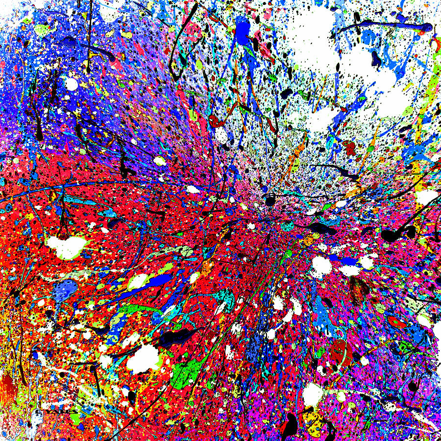 Spatter Specks And Splashes Painting by Charles Yates - Fine Art America