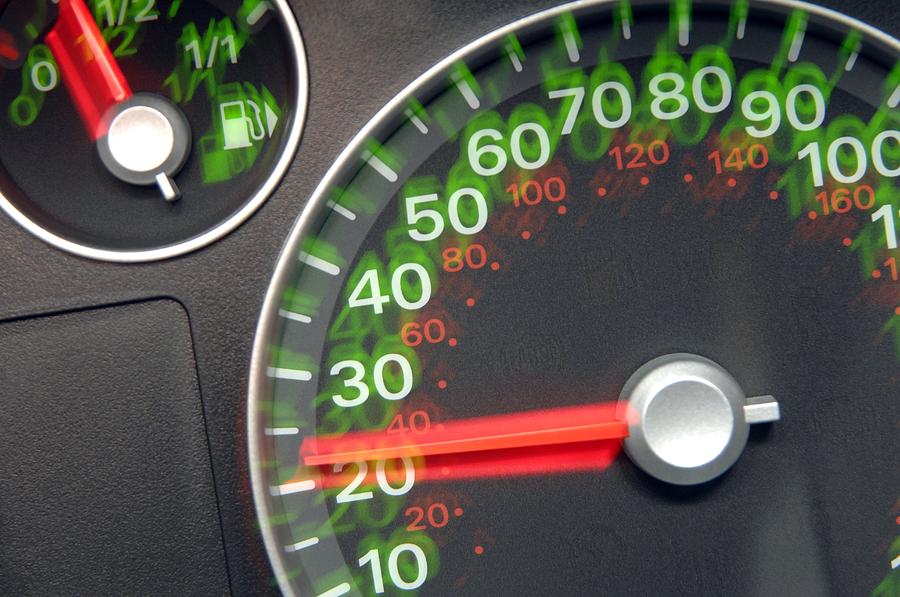 Speedometer by Science Photo Library