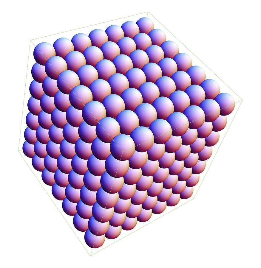 Sphere Packing, Computer Artwork Photograph by Pasieka - Fine Art America