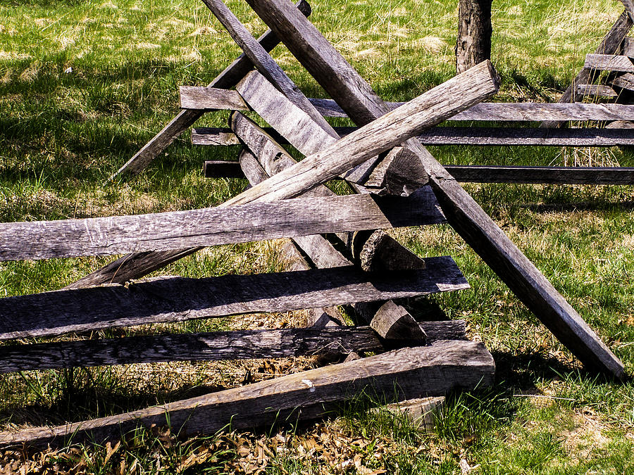 Split Rail Photograph by Leroy McLaughlin - Fine Art America