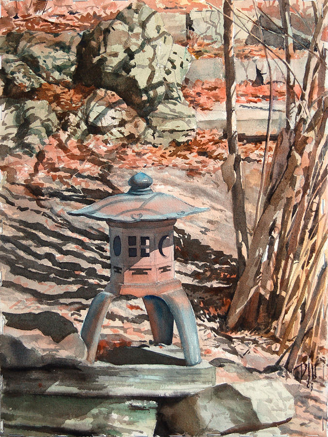 Spring Shadows Painting by Peter Sit - Fine Art America