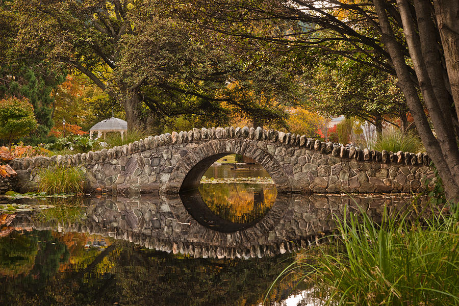 Stone Bridge Water Reflection