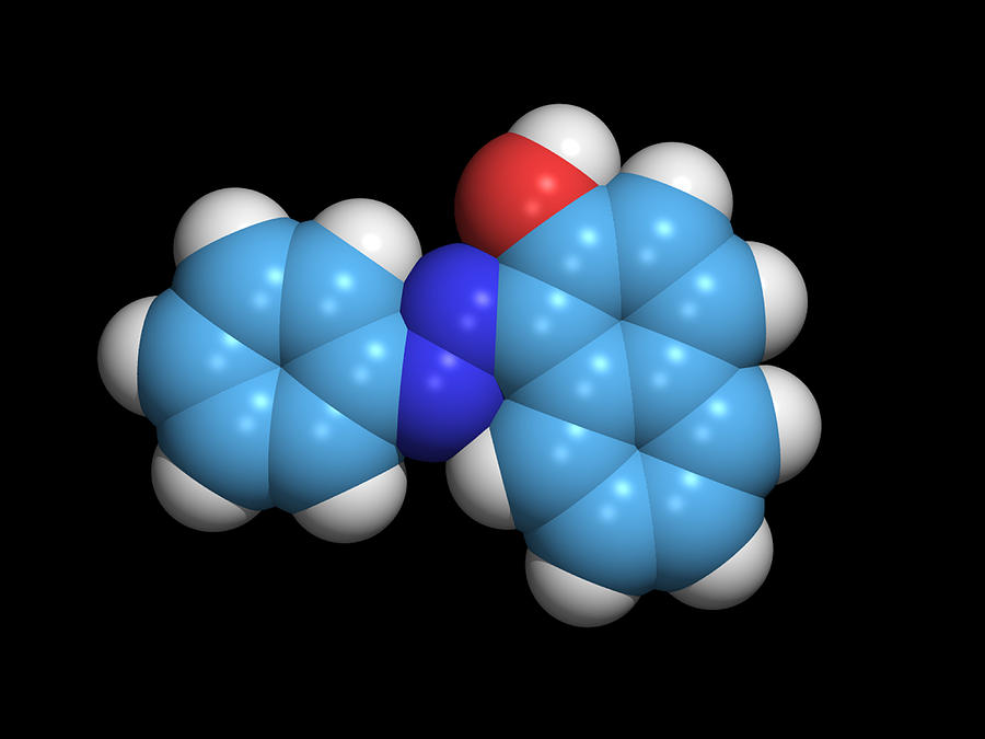 Sudan 1 Molecule by Dr Tim Evans / Science Photo Library