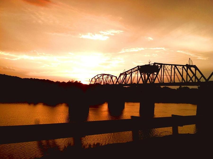 Sun Fire Sets Photograph by James Hess - Pixels