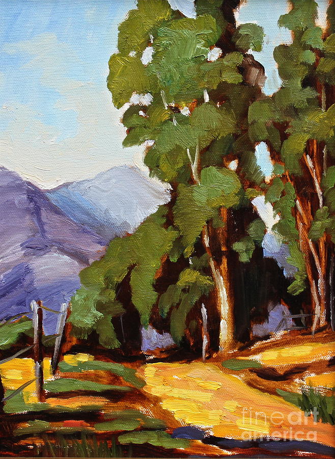 Sunny Path Painting by Zig Smith - Fine Art America