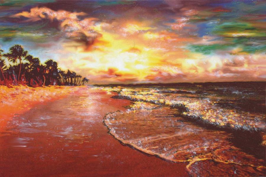 Sunset 3 Painting by Eric Sosnowski - Fine Art America