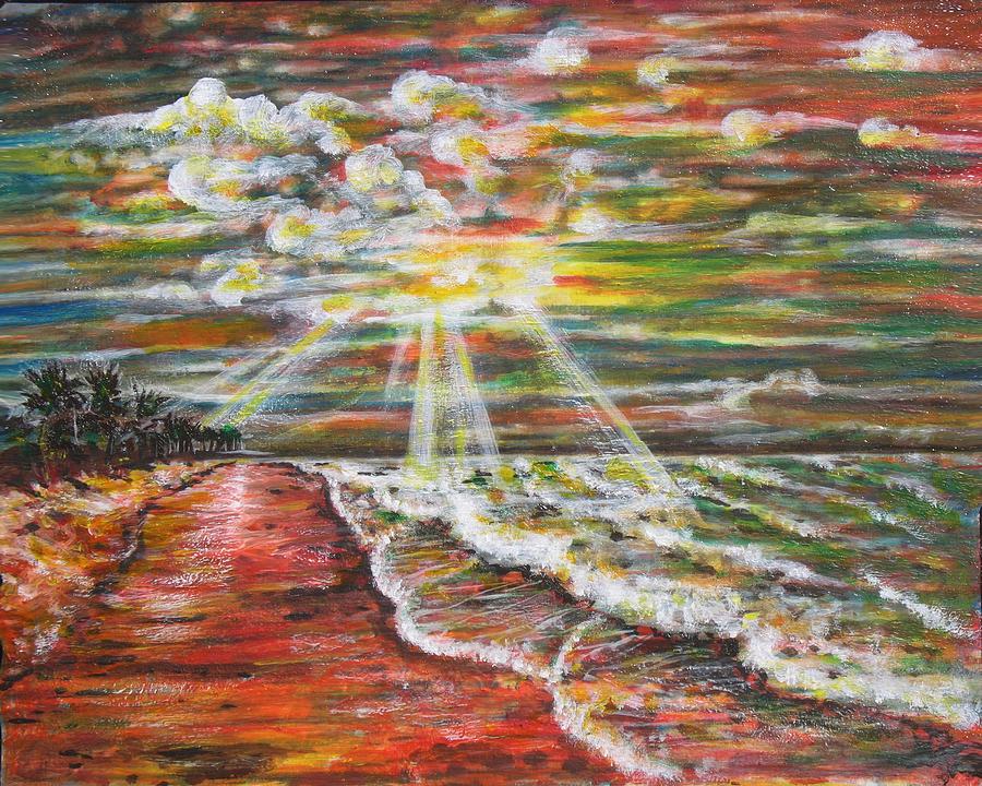 Sunset 4 Painting by Eric Sosnowski - Fine Art America