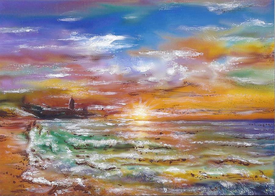 Sunset 6 Painting by Eric Sosnowski | Fine Art America