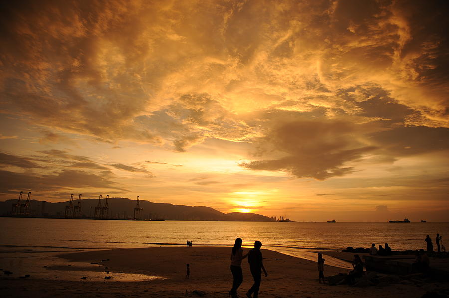 Sunset Photograph by Jun hao Lian - Fine Art America