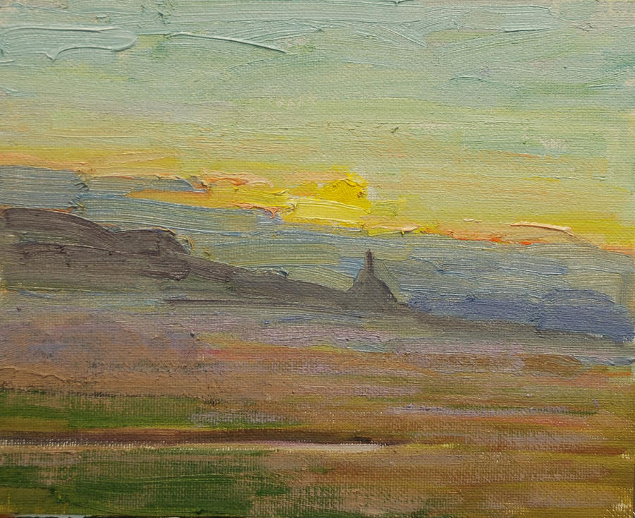 Sunset Painting by Ken Pledger - Fine Art America