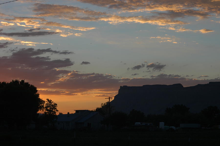 Sunset Mesa Photograph by Edd Voss - Pixels