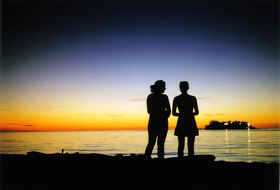 Sunset Silhouettes Photograph by Kyle Peirson - Fine Art America