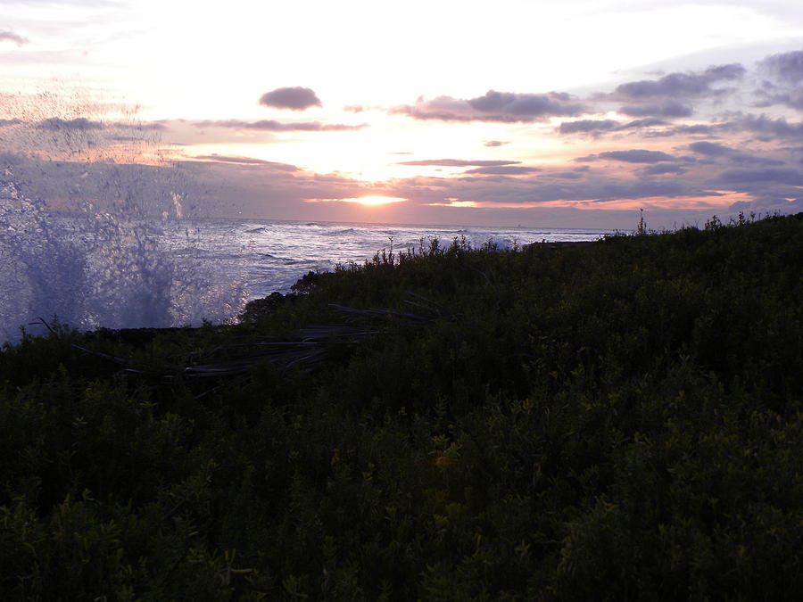Sunset Splash Photograph by S Blackhawk - Fine Art America