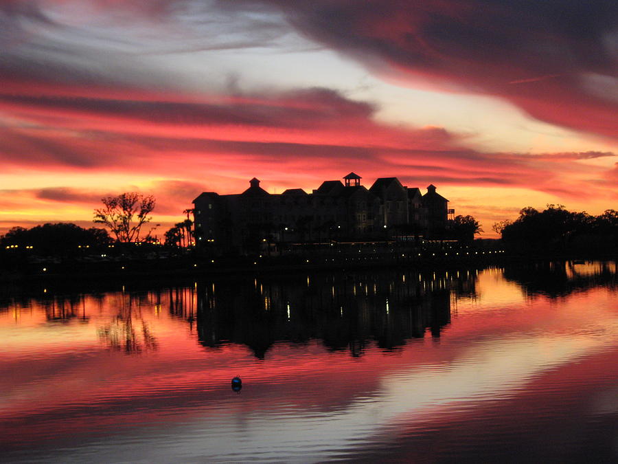 Sunsets Reflection Photograph by Mark Palmer | Fine Art America