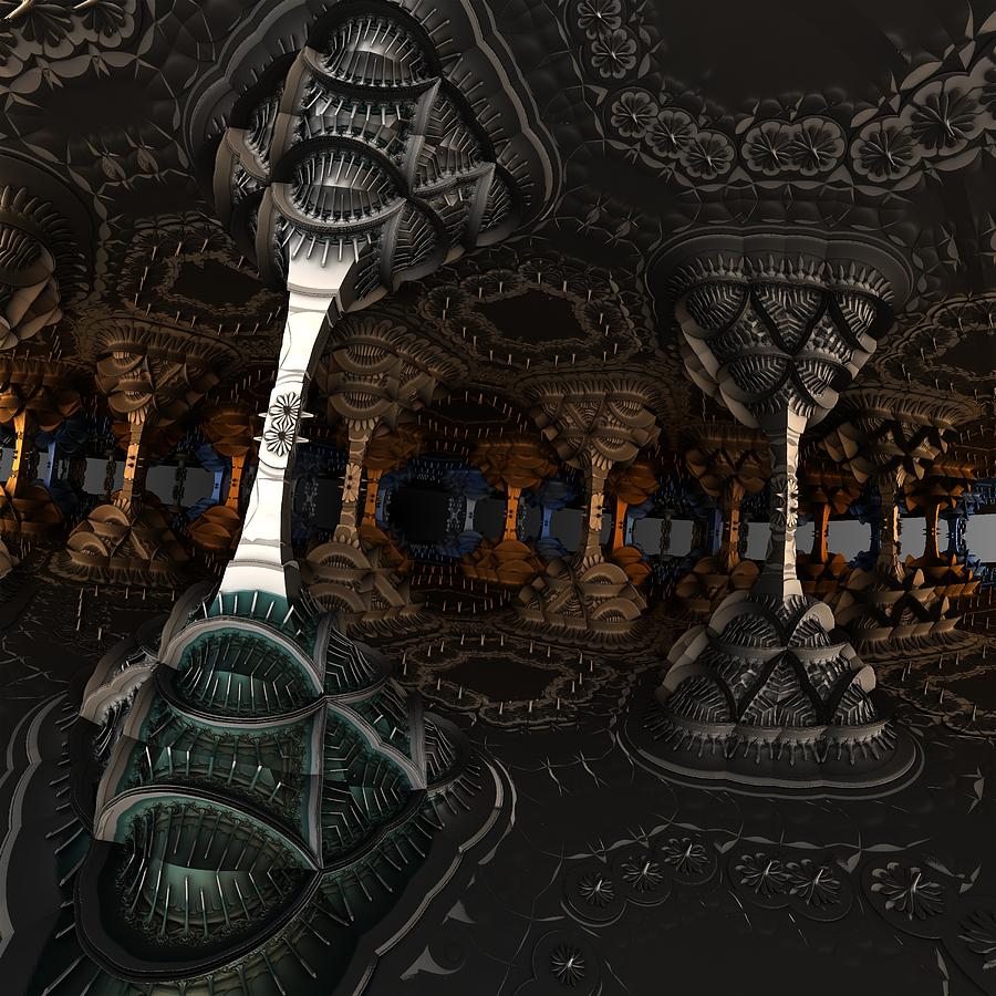 Support Structures Digital Art by Ricky Jarnagin | Pixels