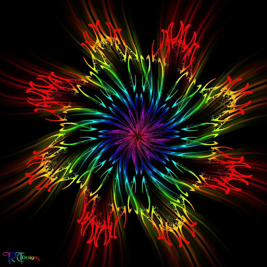 Swirling Digital Art by Rick Thiemke - Fine Art America