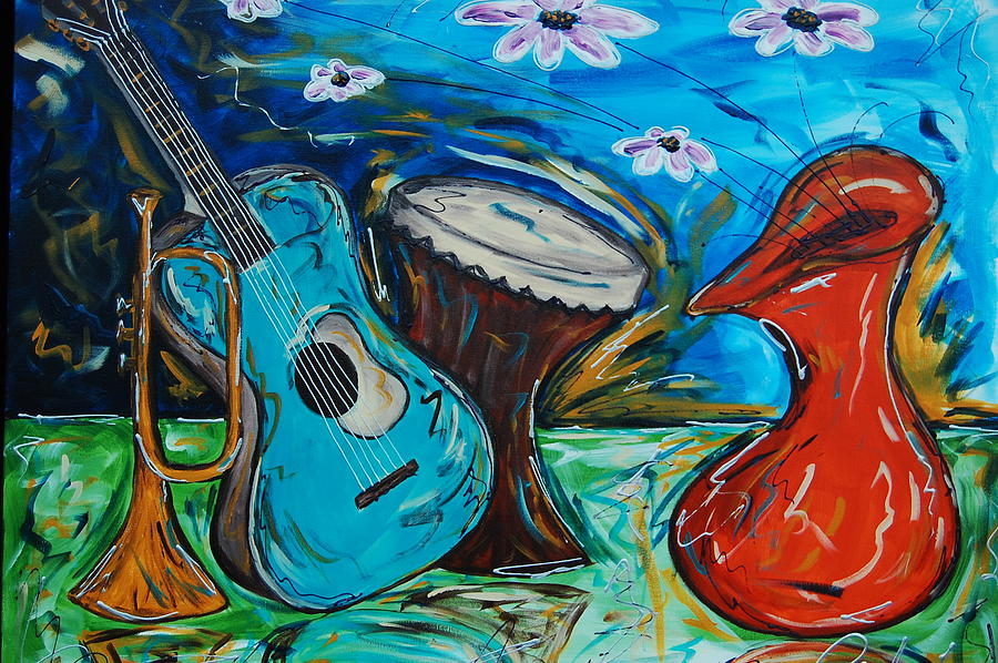 Symphony Painting by Daniel Piche - Fine Art America