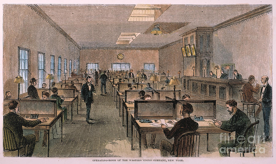 Telegraph Office Photograph By Granger Pixels