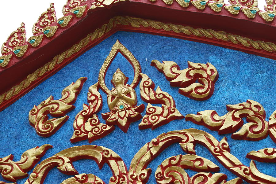 Temple Entry Gate Relief Photograph by Gregory Smith - Fine Art America