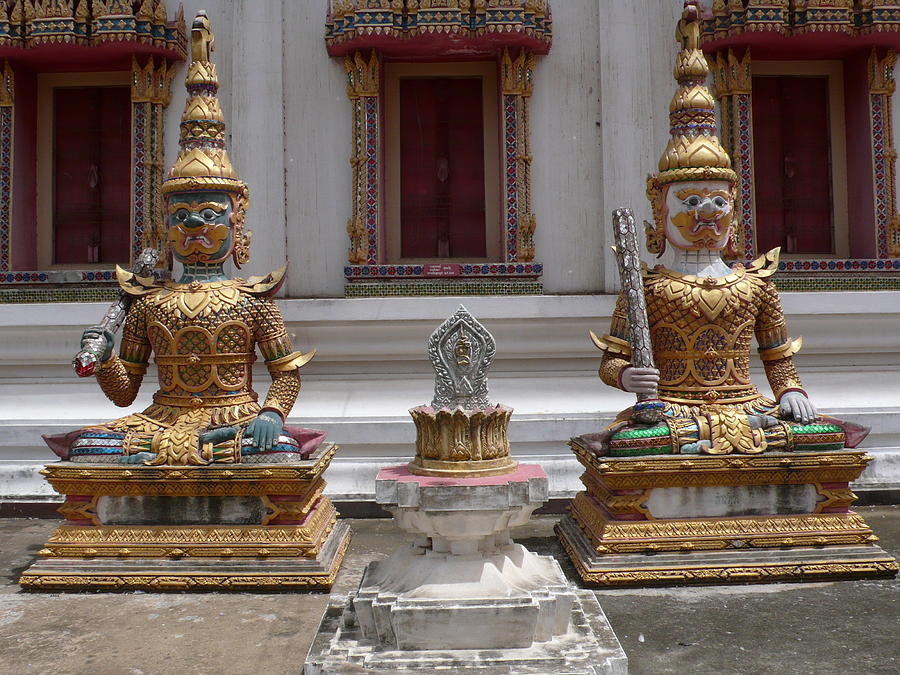 Temple Guards Photograph by Gregory Smith | Fine Art America