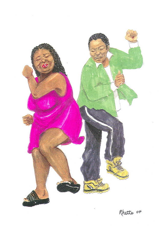 The Bump Painting by Rhetta Hughes - Fine Art America