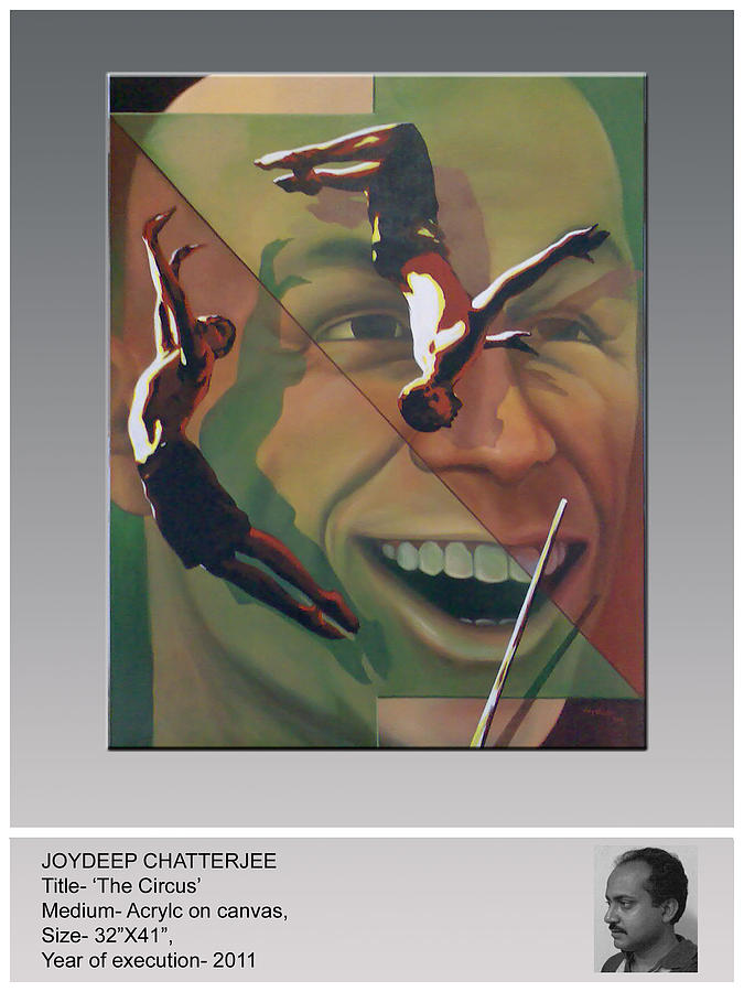 The Circus Painting by Joydeep Chatterjee - Fine Art America