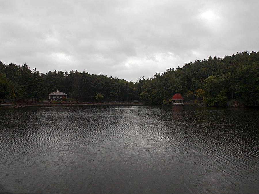 The Cloudy Lake Photograph by Michael Claudio | Fine Art America