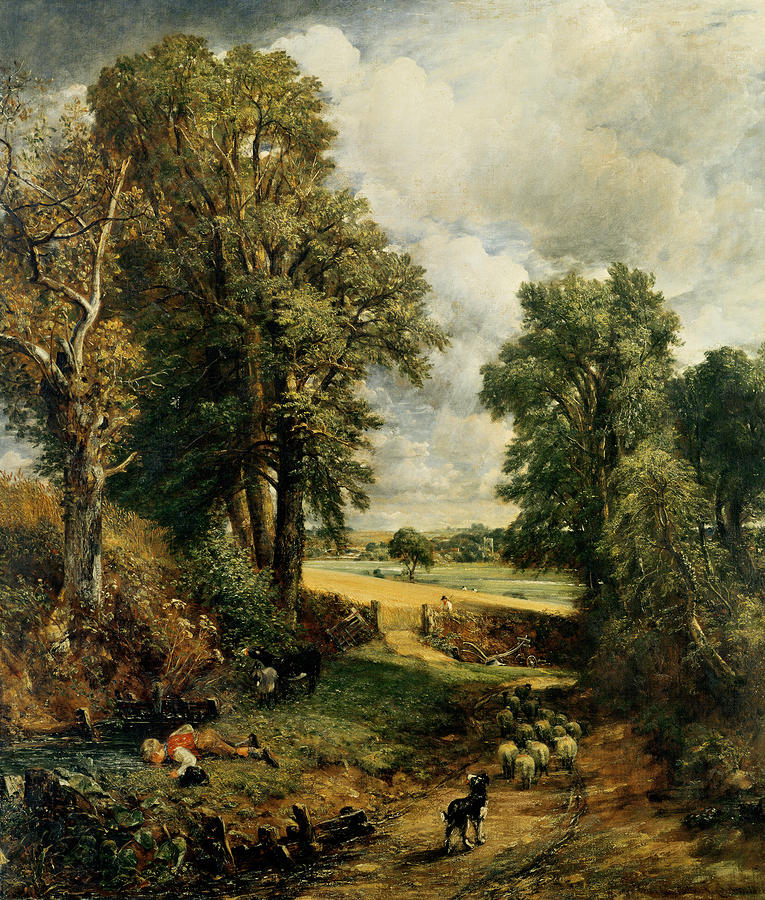 The Cornfield by John Constable