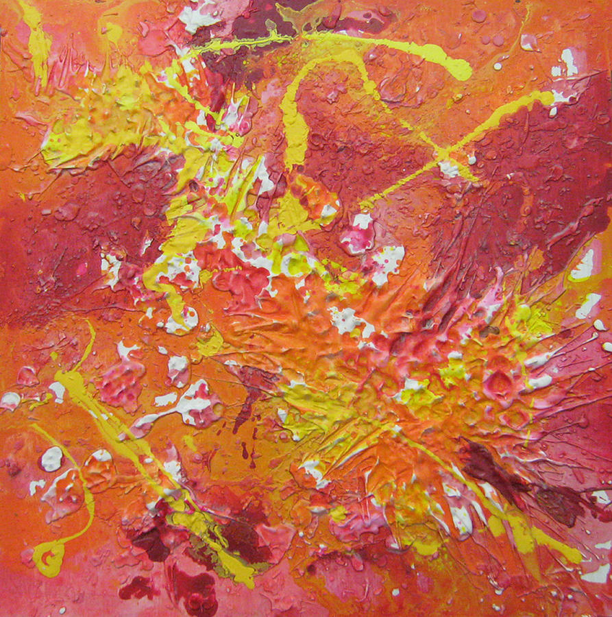 The Five Elements Fire Painting by Jaqui Michells | Pixels