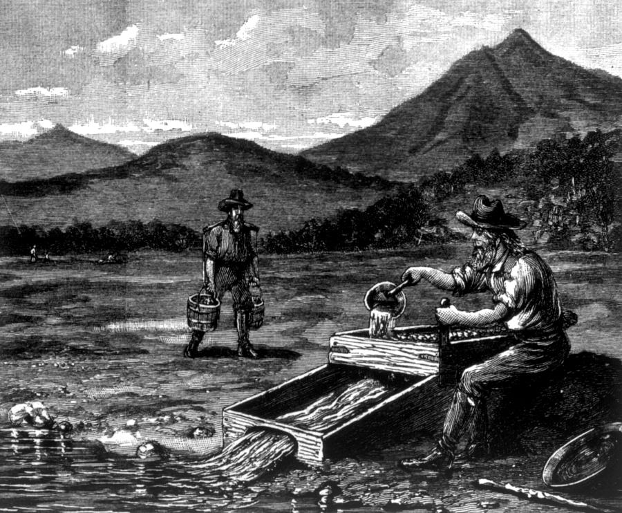 The Gold Rush, Prospector Using Photograph by Everett | Pixels