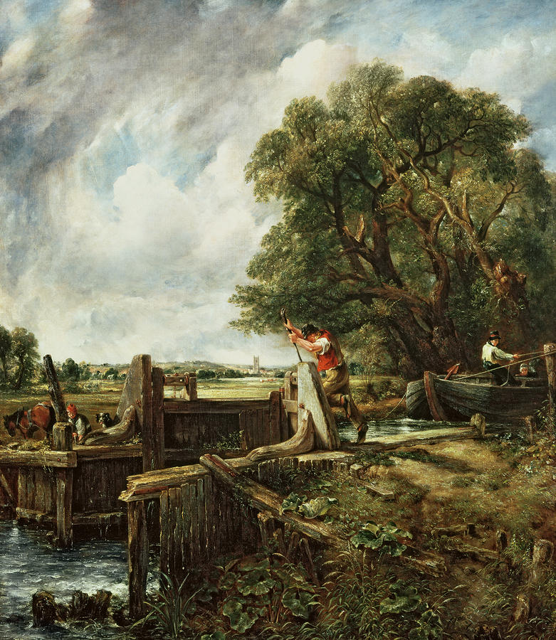 The Lock by John Constable