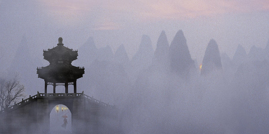 The Path to the Palace Digital Art by Paul Elson - Fine Art America