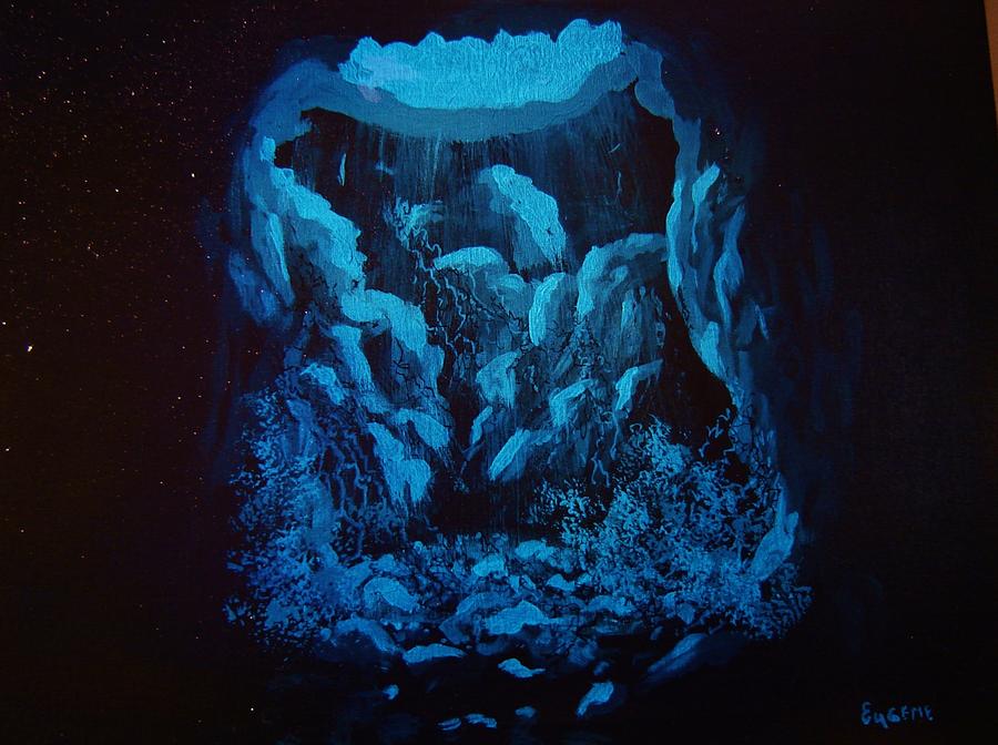 The Pit Painting by Eugene Budden - Fine Art America