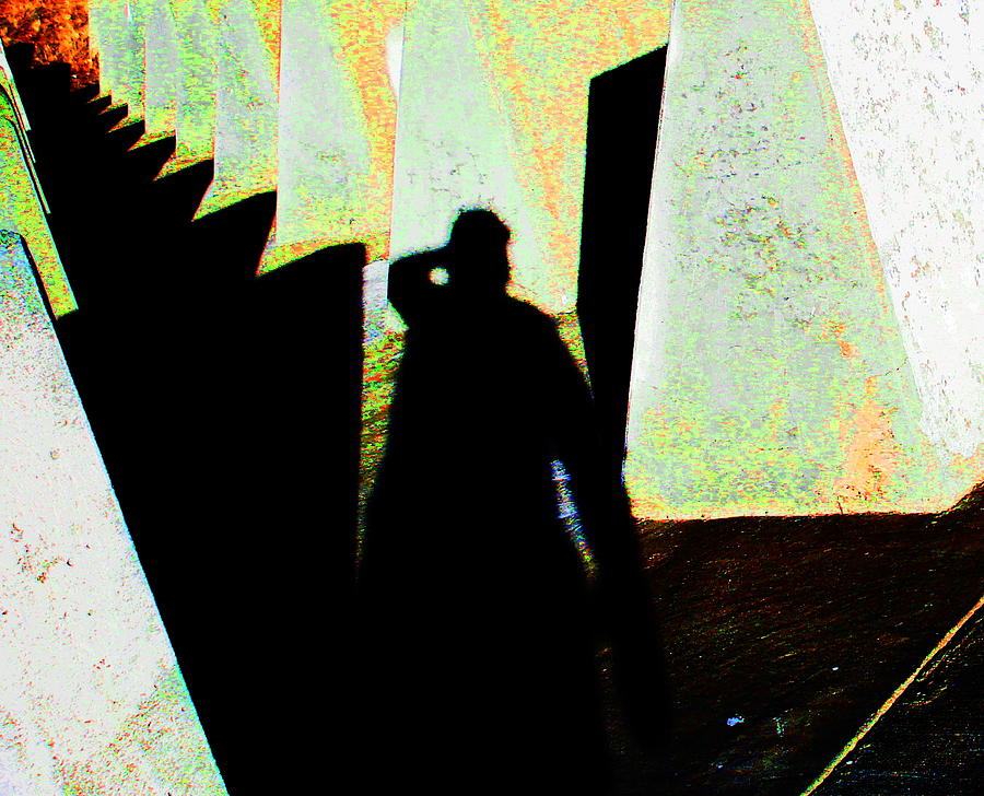 The shadow knows Photograph by Blb Bascomb - Fine Art America