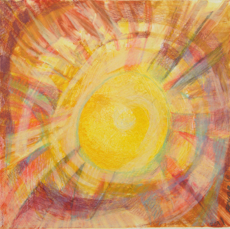 The Source Mixed Media by Bryna La - Fine Art America