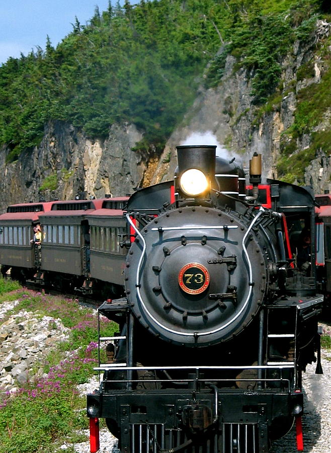 The White Pass Railroad Photograph by Inga Smith - Pixels