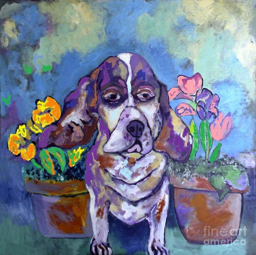 Thinking Painting by Patricia Royce - Fine Art America