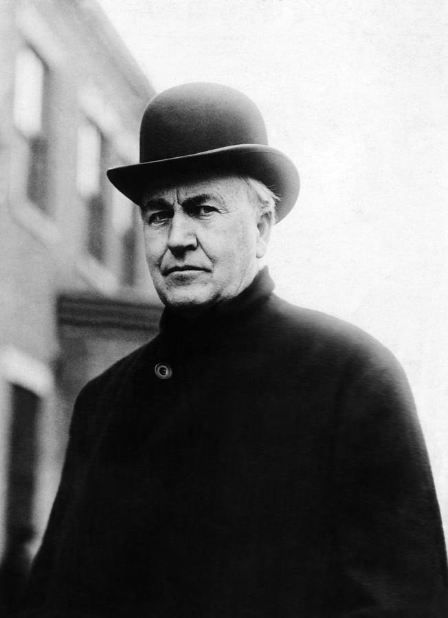 Thomas A. Edison Photograph by Everett - Fine Art America