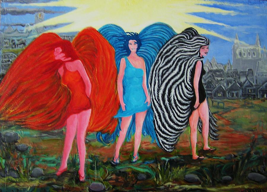 Three Angels Painting by Anthony Parillo - Fine Art America