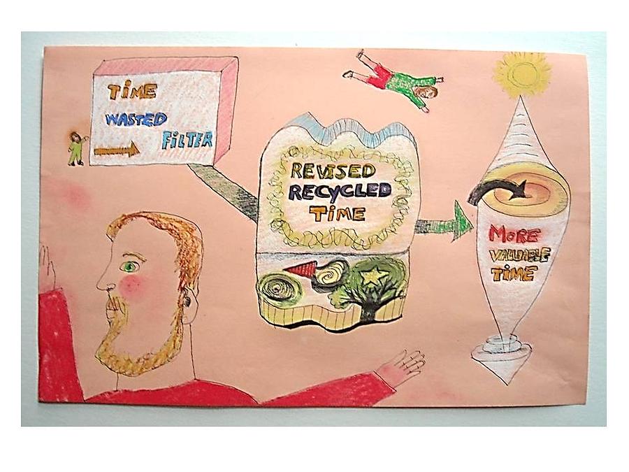 Time Machine Plan Drawing by Ward Smith - Fine Art America