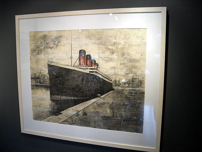 Titanic Painting by Rita Duffy