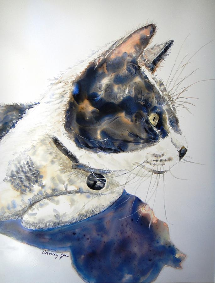 Toby Painting by Candy Yu - Fine Art America