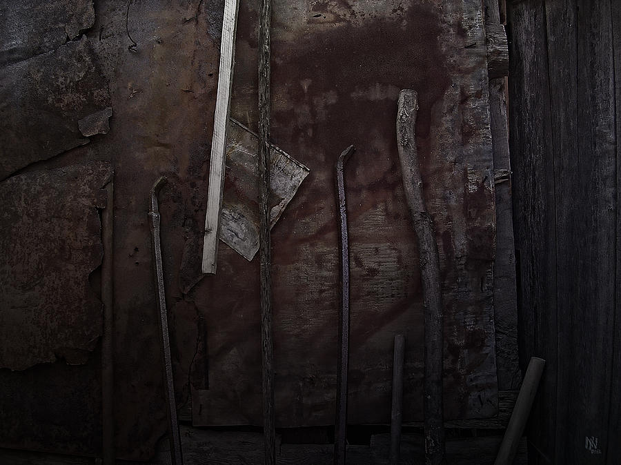 Tools On Rust Digital Art by Nafets Nuarb - Fine Art America